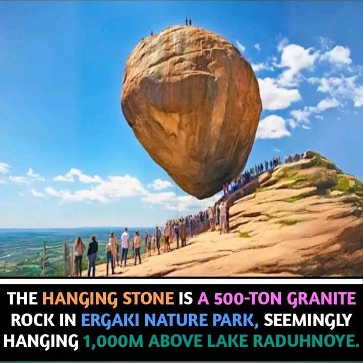The Hanging Stone: Russia’s Gravity-Defying Natural Wonder – Uganda ...