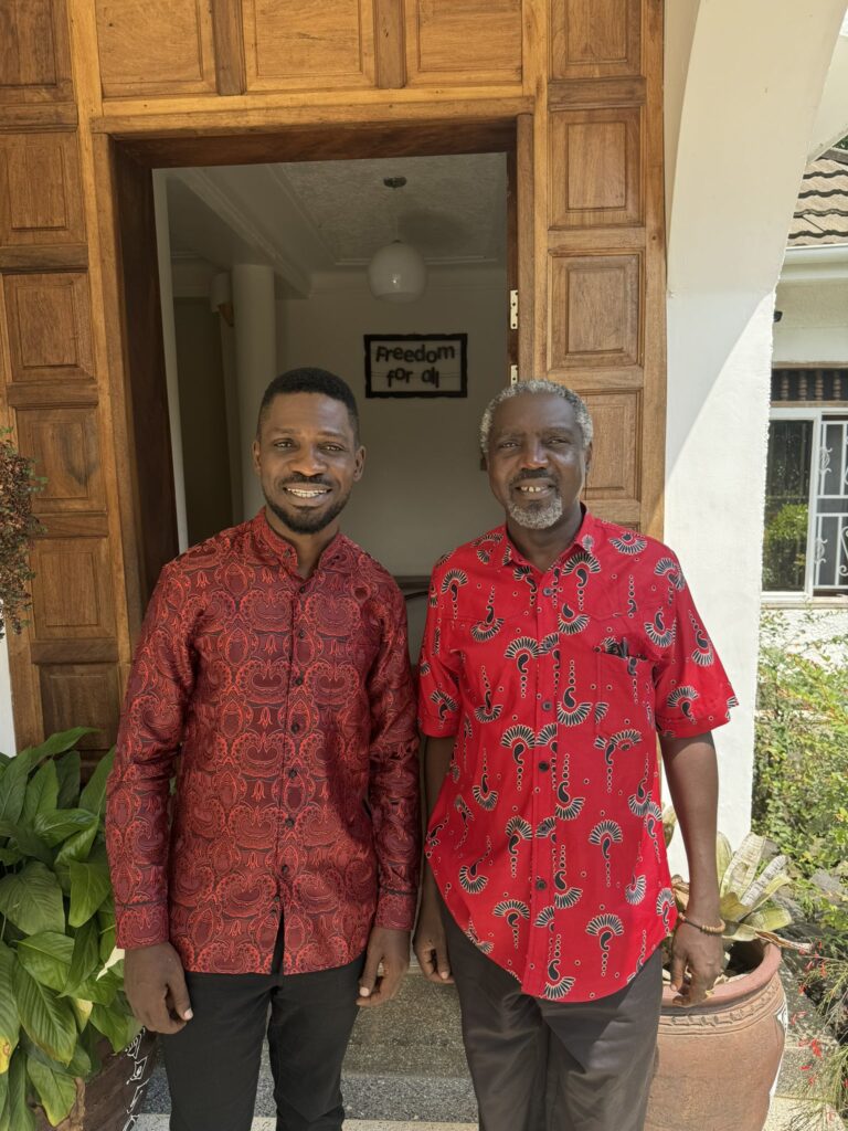 Robert Kyagulanyi Meets UPC President Jimmy Akena in Crucial Opposition ...