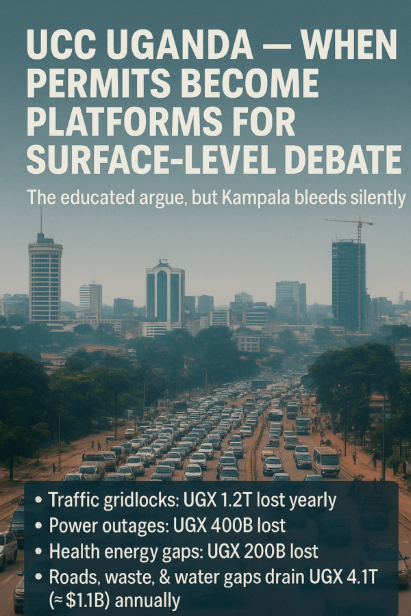 UCC Uganda — When Permits Become Platforms for Surface-Level Debate ...
